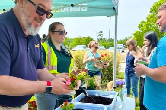 Celebrating Earth Day with Trinity Partners Raleigh — Bland Landscaping
